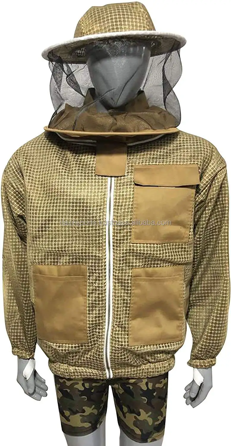 Ventilation Breathable Protective Beekeeper Bee Jacket Beekeeping Suit ...