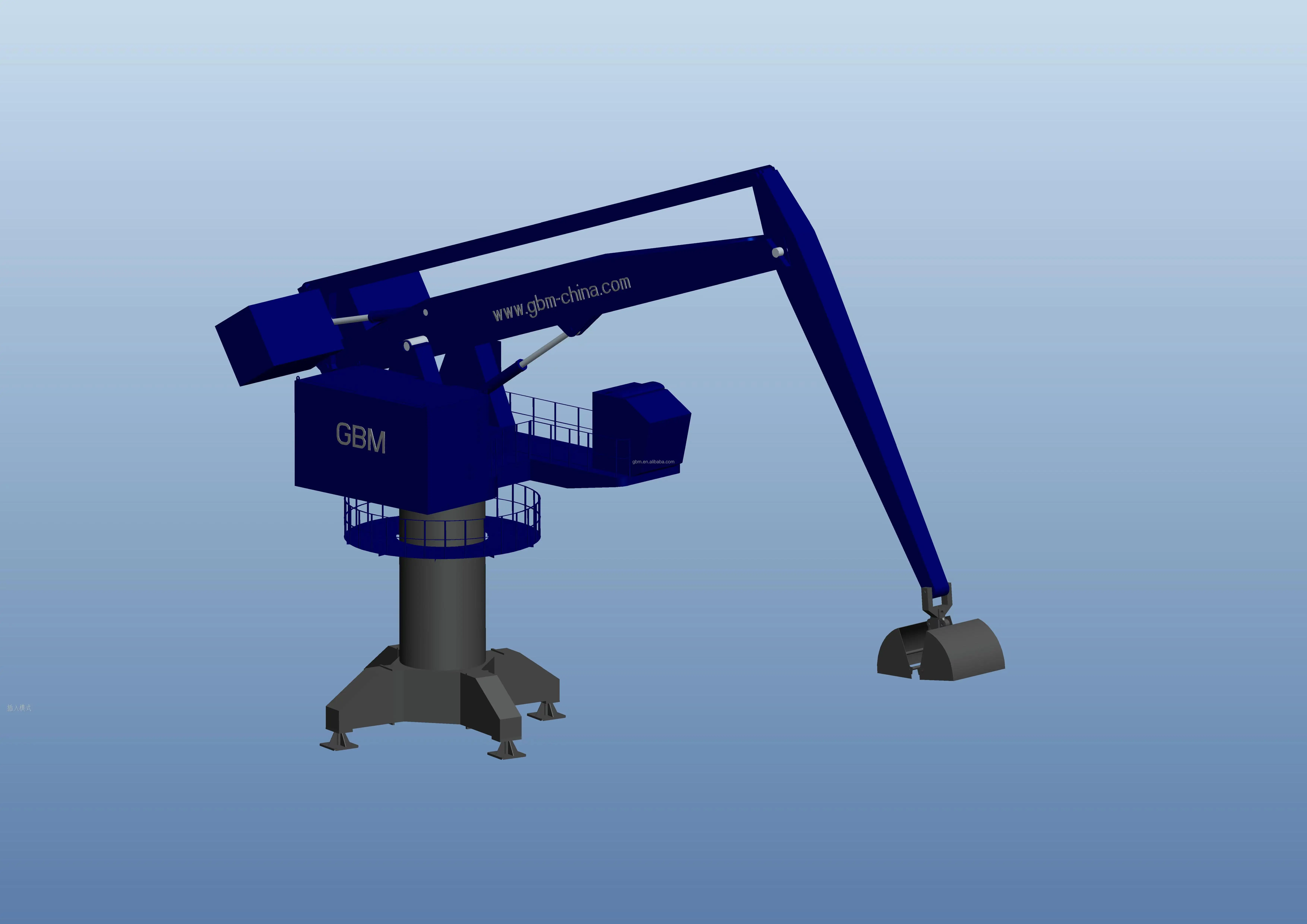 GBM Self Balance Equilibrium Crane - 1000TPH Capacity