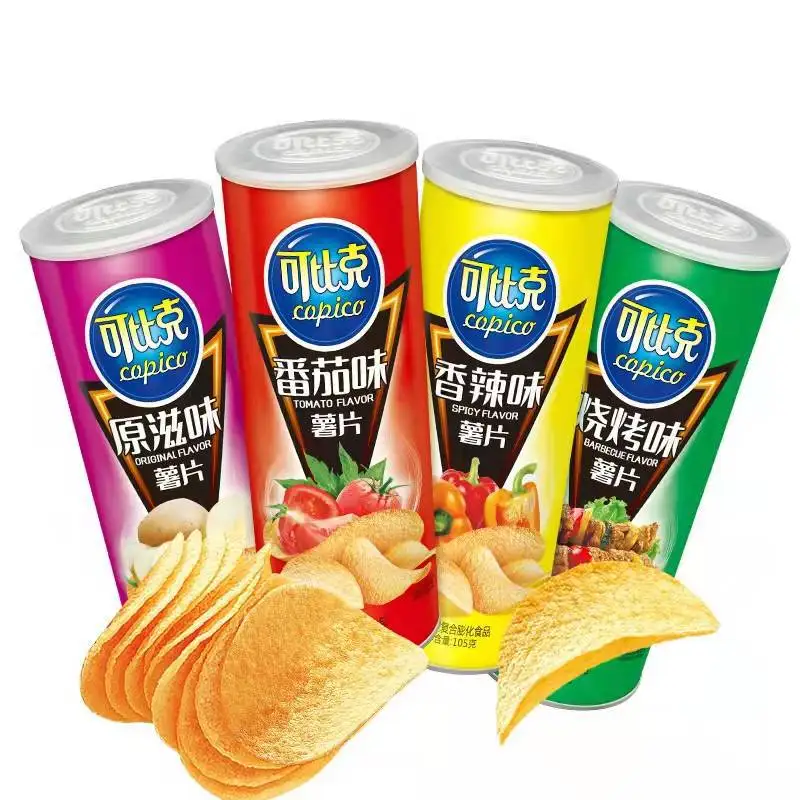 105g Multiple Flavors Crispy Potato Chips Wholesale Chinese Snacks ...