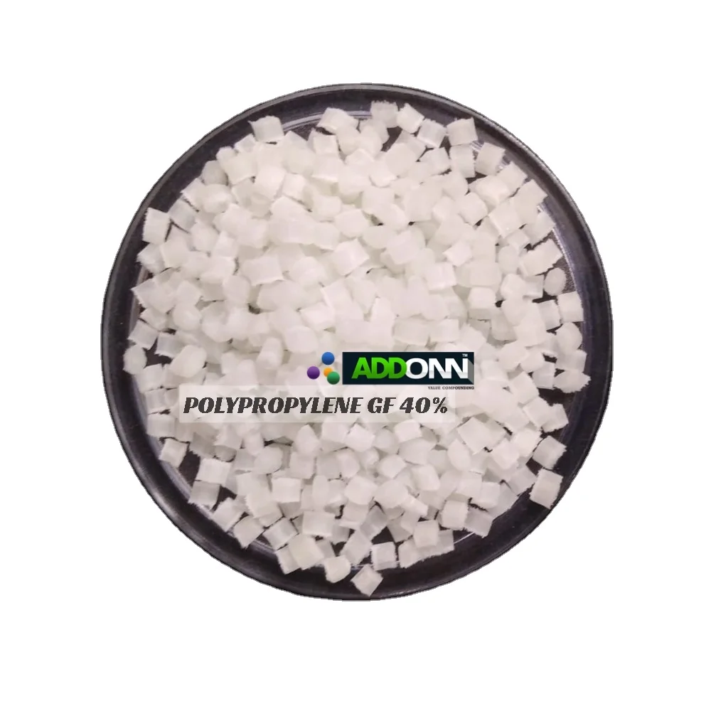 Polypropylene Gf 40% Plastic Materials High Stiffness Pp Granule For ...