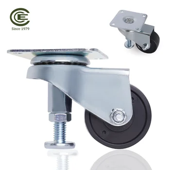 2.5-inch Tpr Caster Wheel With Adjustable Footings - Buy Industrial 2.5 ...