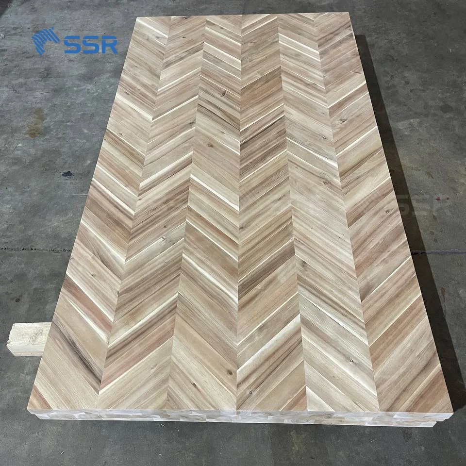 Ssr Vina - Acacia Wood Chevron Board- Finish/unfinished Chevron Board ...