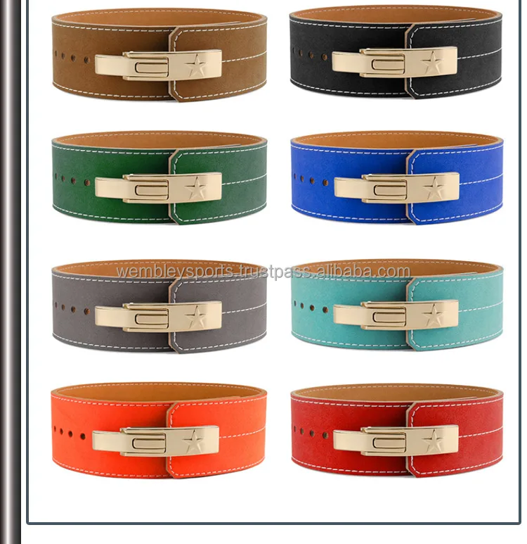 Wholesale Best Selling Custom Weight Lifting Leather Belt Powerlifting ...