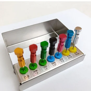 Universal Prosthetic Restoration Dental Hand Driver Kit Screw Driver ...