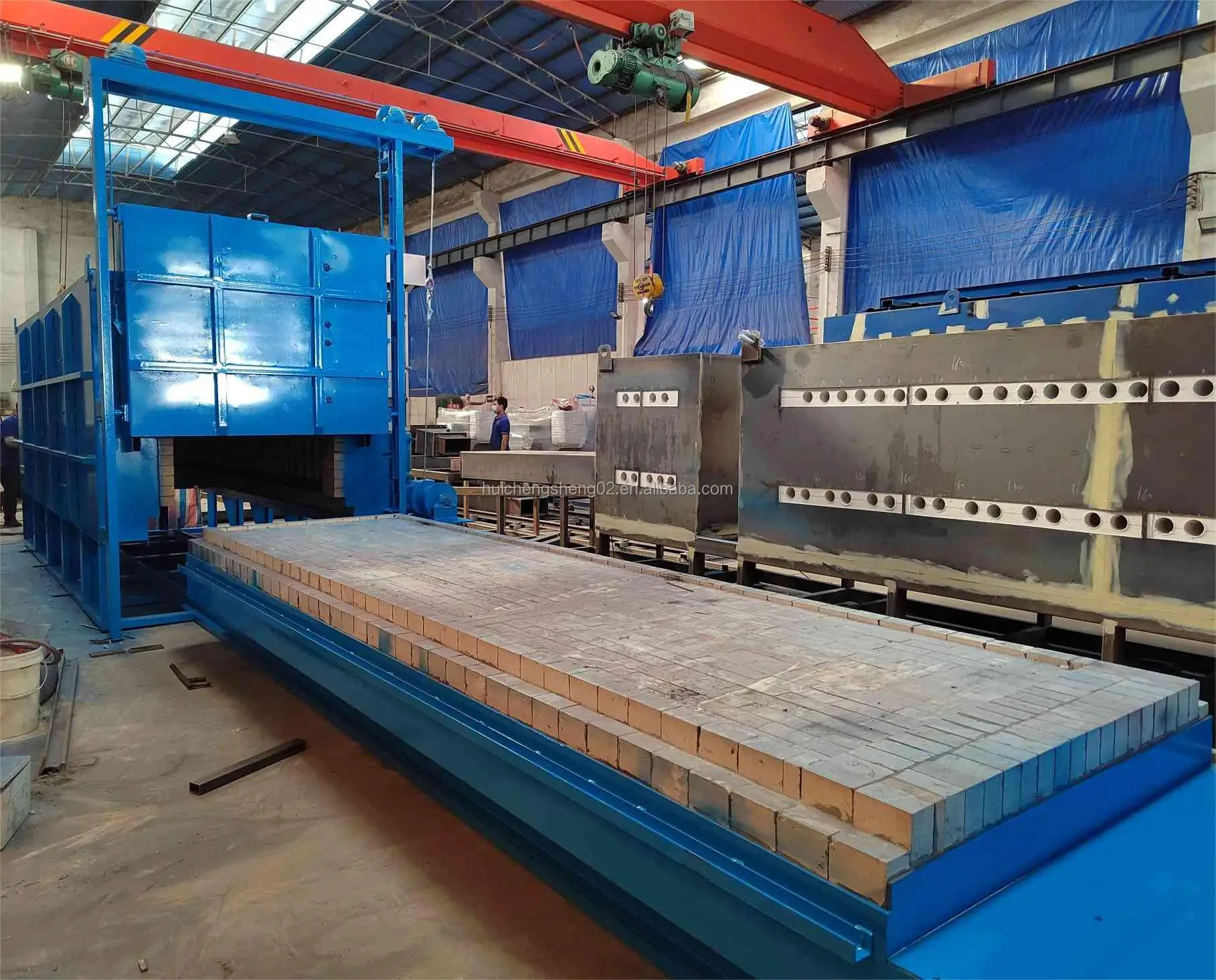 Trolley Type Resistance Tempering Furnace Car Type Heat Treatment ...