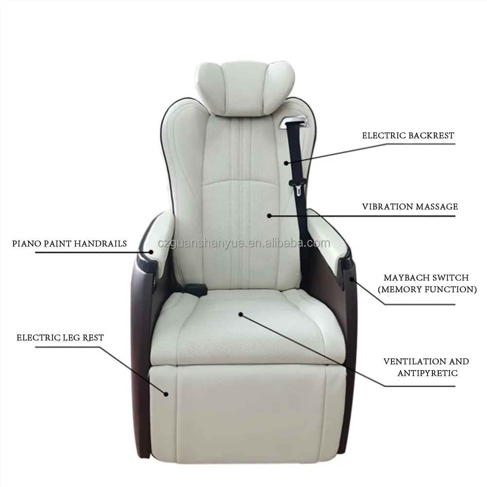 New Luxury Maybach Car Chair Automatic Electric Function Mercedes Vito ...