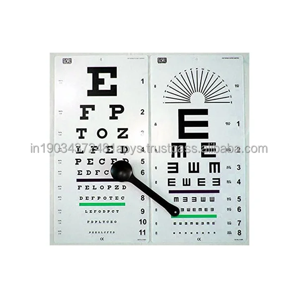 Science & Surgical Ophthalmic Equipment Snellen and Illiterate Eye ...