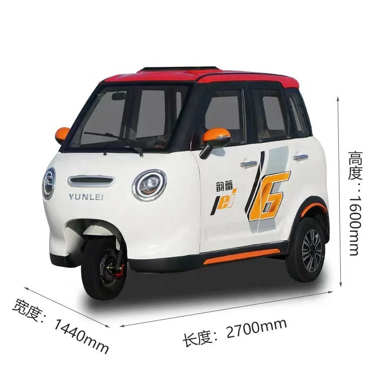 2024 L2e Approval 3 Wheel Electric Car Tricycle Passenger Vehicle For ...