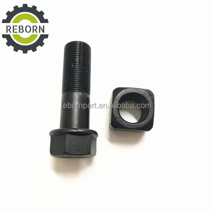 Excavator Track Bolt & Nut Kit M22*69 For Pc3300 E330 Zax330 R335 Dh370 ...
