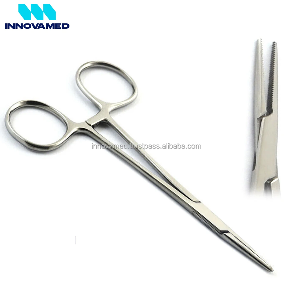 Stainless Steel Manual Use for Surgery Hemostatic Clamp Forceps Locking ...