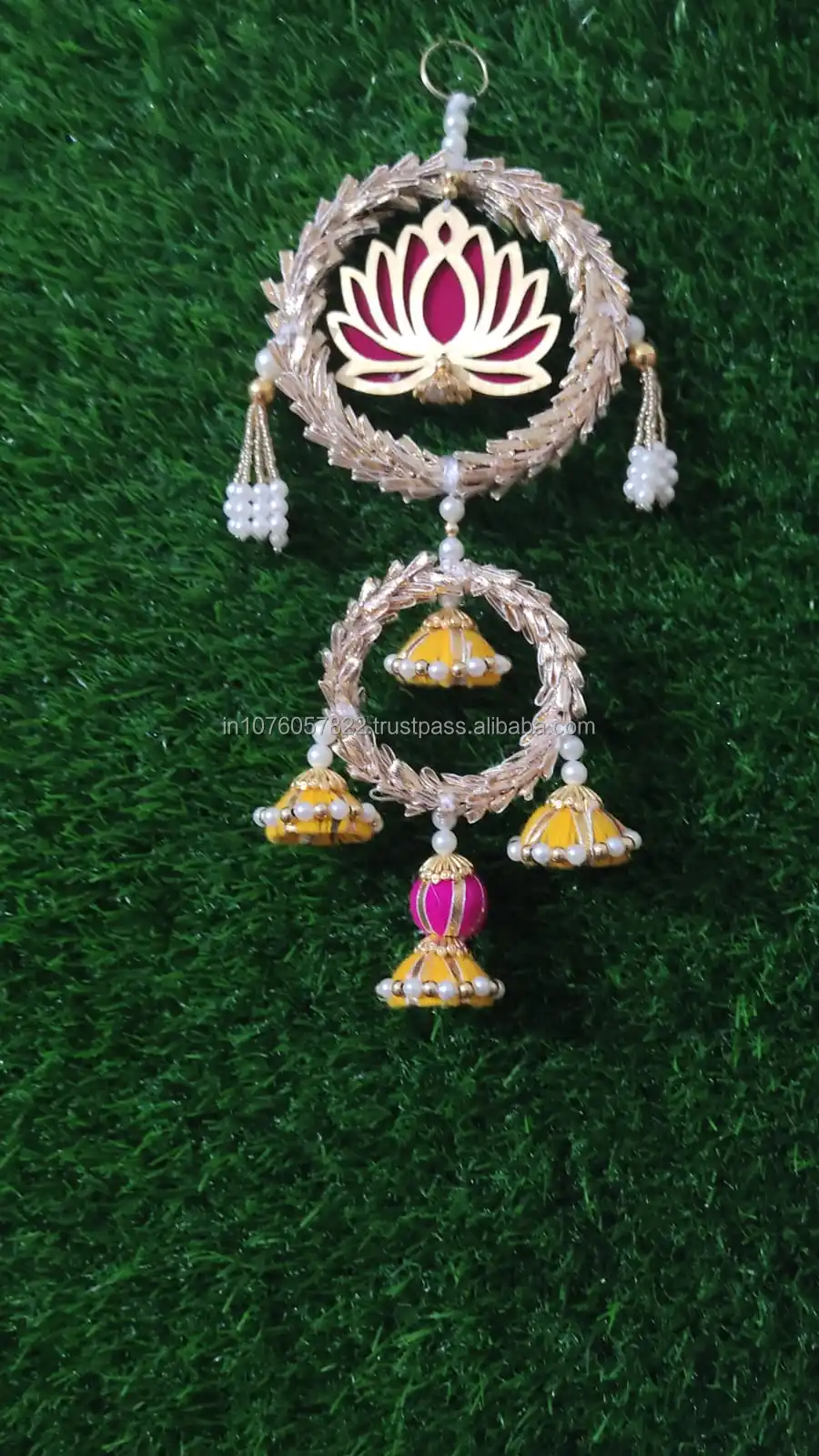 Stunning Lotus Hangings For Home Decoration Puja,Housewarming And ...