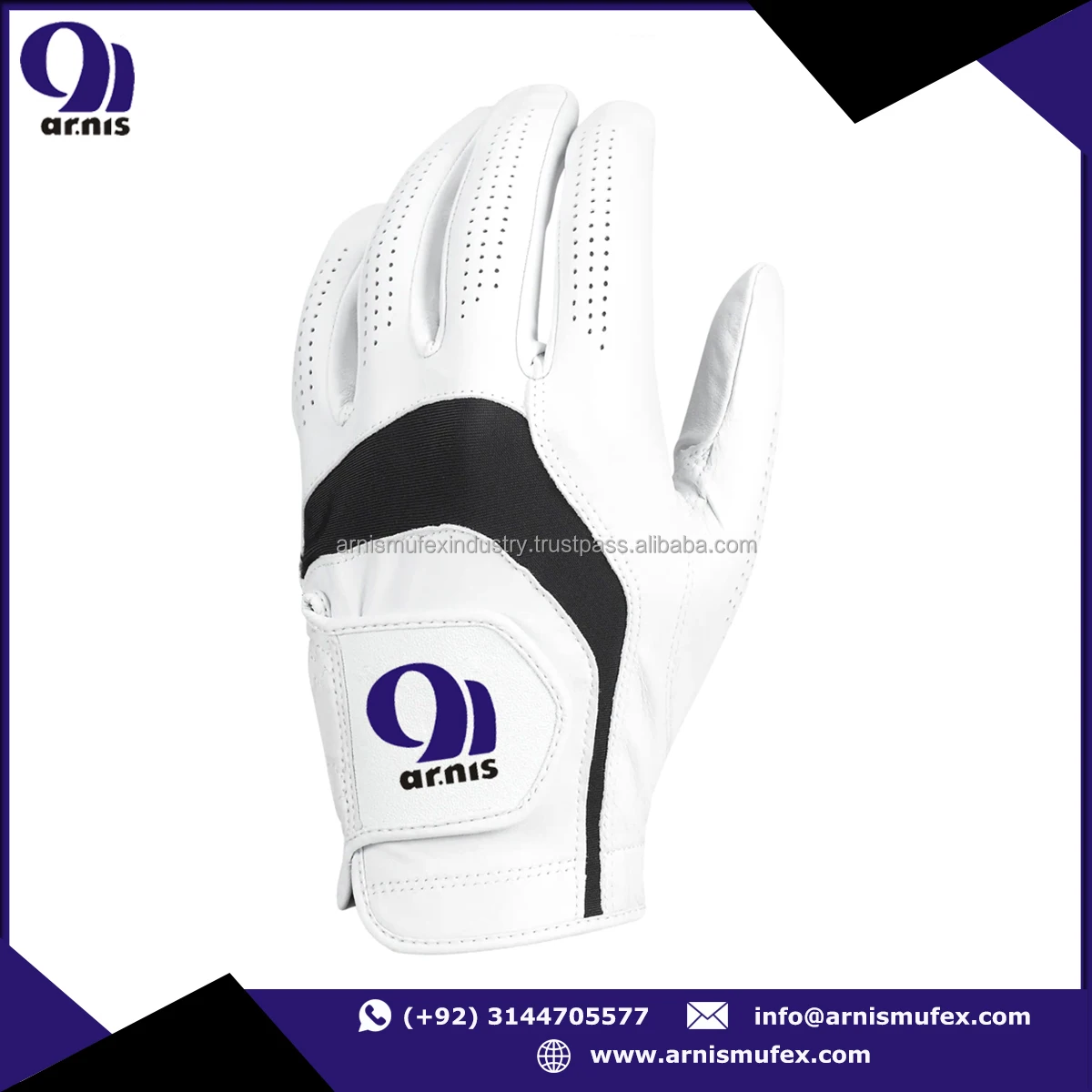 Customized Golf Gloves - High Quality Cabretta Leather