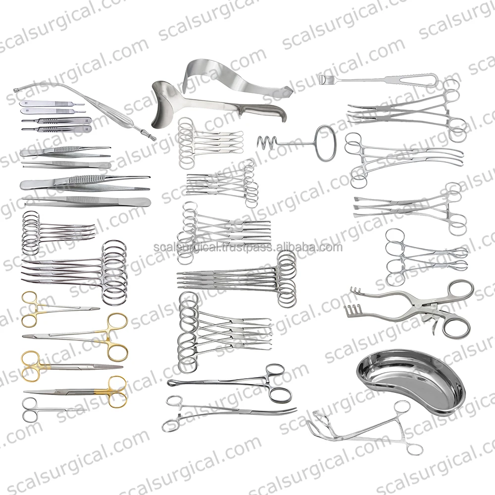 24 Pcs Normal Delivery Set Gynecology Physiology Dissecting Basic Surgery Set Surgical ...