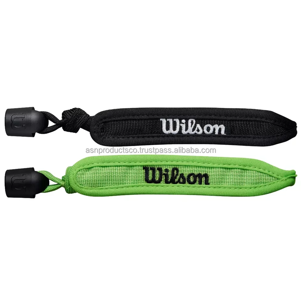 Customised Design Wilson Padel Tennis Racket Wrist Cord Strap Removable ...