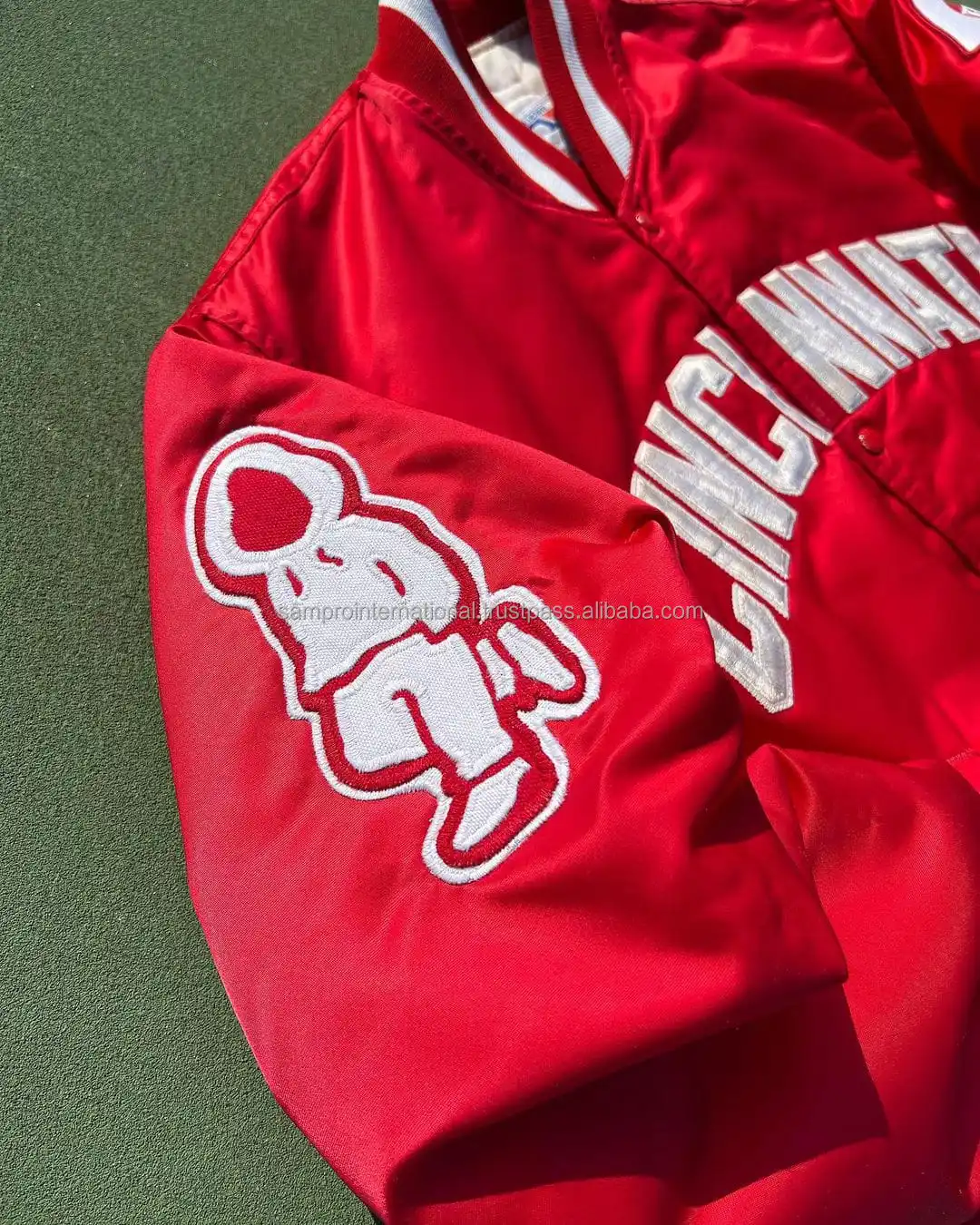 Custom Street Wear Logo Blank Baseball Jacket Truckers Letterman Base ...