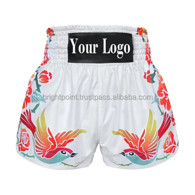 Customized Boxer Boxing Shorts Men Grappling Muay Thai Competition ...