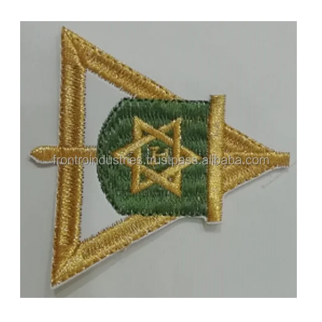 Custom Masonic/eastern Star/anime Embroidery Badges Raw Material ...