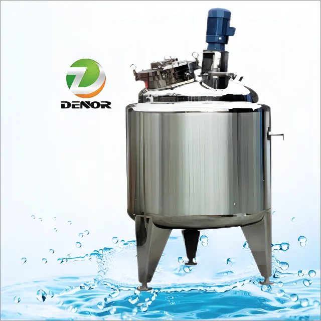 200l Hinge Lid Blending Tank Conical Bottom Stainless Steel Tank With ...