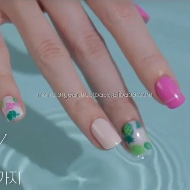 Becky Star New Technology Korean Self Recovery Nail Tips Eco Material ...