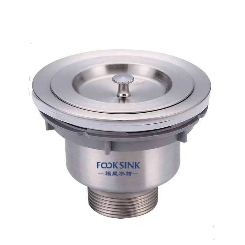 Standard Stainless Steel Kitchen Waste Strainer for Kitchen Sink ...