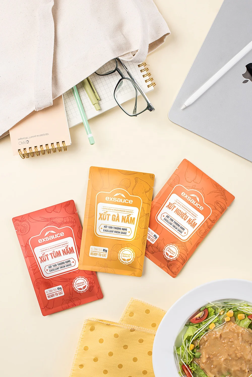 Vietnam Flavor Carton Chicken & Mushroom Sauce Ready To Eat Good ...