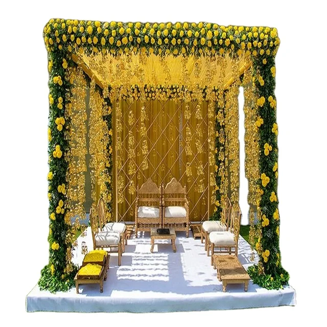 Wedding Supplies Wedding Luxury Gold Stage High Quality Cheap Event ...