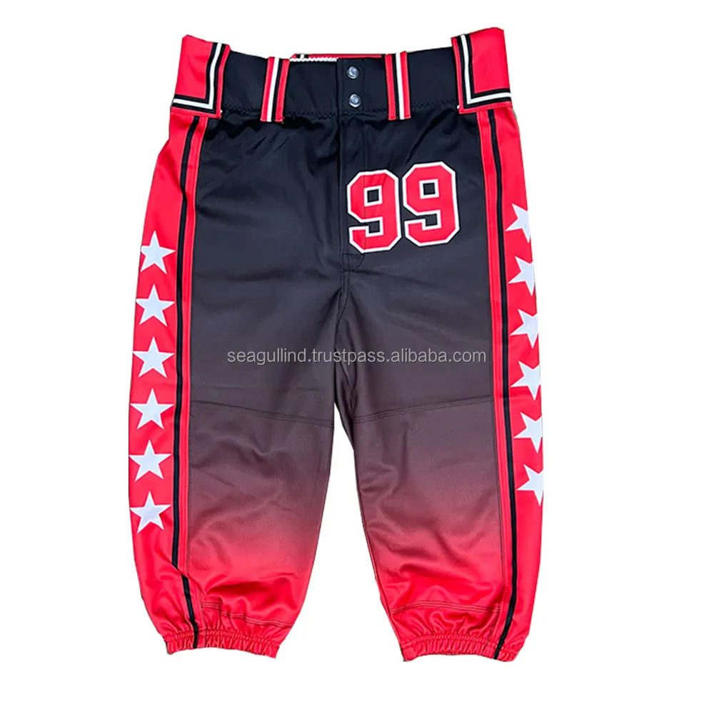 Men Pants Team School Club Uniform Stretch Trousers Lightweight Casual ...