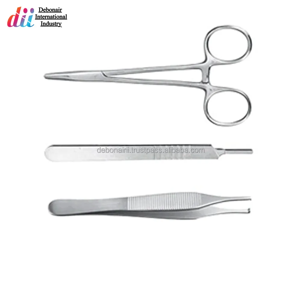 Stainless Steel Dressing and Suture Removing Set