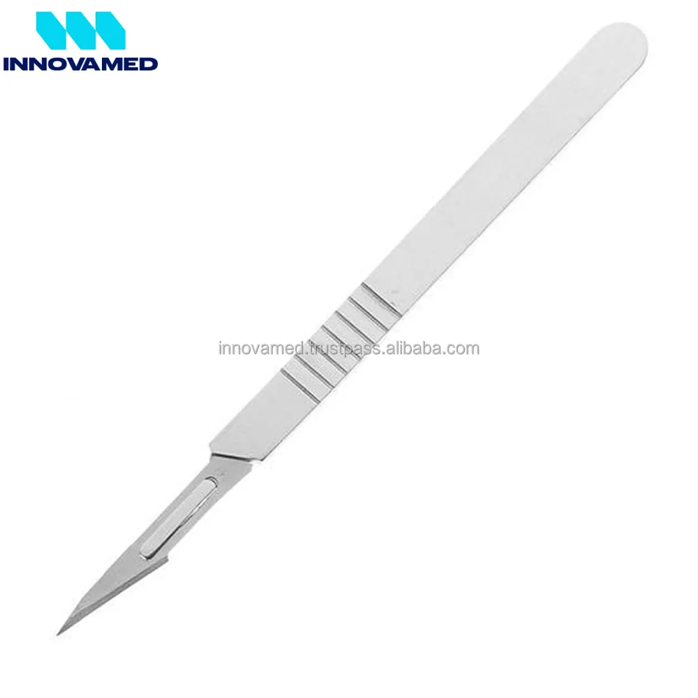 Carbon Steel Surgical Scalpel Blades With 1pcs Handle in Different Size ...