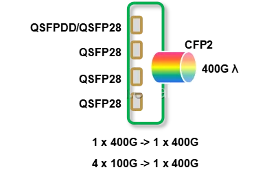 400g Muxponder Board - DWDM Transponder for OTN Networks