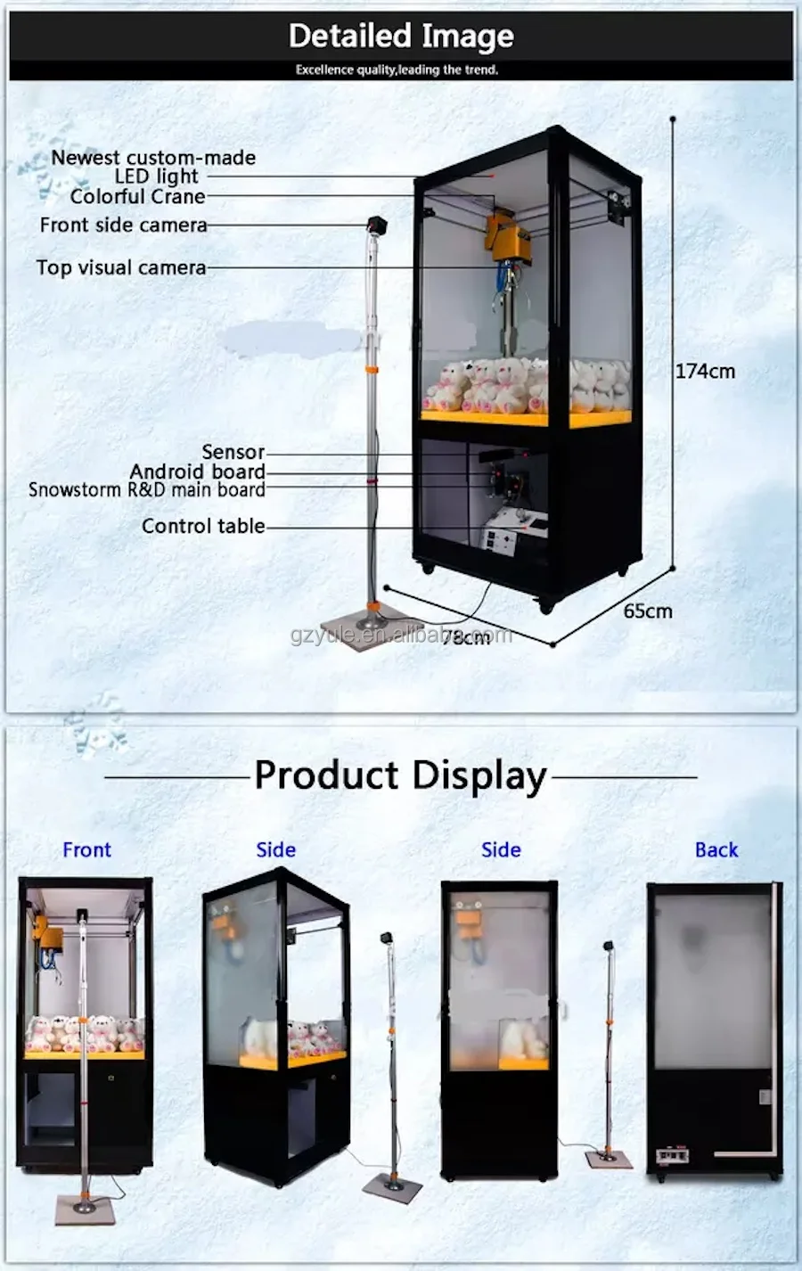 Online UFO Catcher Claw Machine Network - Fun & Customizable