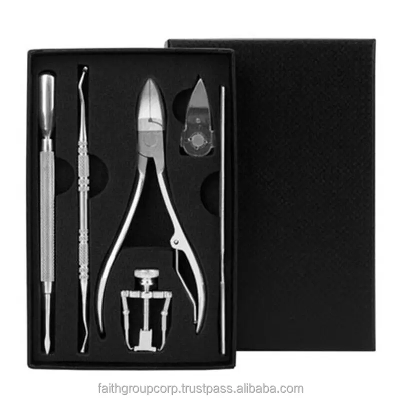 Professional Ingrown Toenail Tool Kit Toe Nail Clipper Set For Pedicure ...