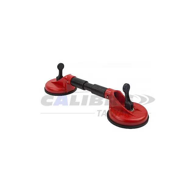 TAIWAN CALIBRE Dual Vacuum Suction Cup Glass Lifter Handle Holder with ...