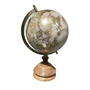 World Globe 13 Inch Globe Rotated For Educational Geographic Desktop ...