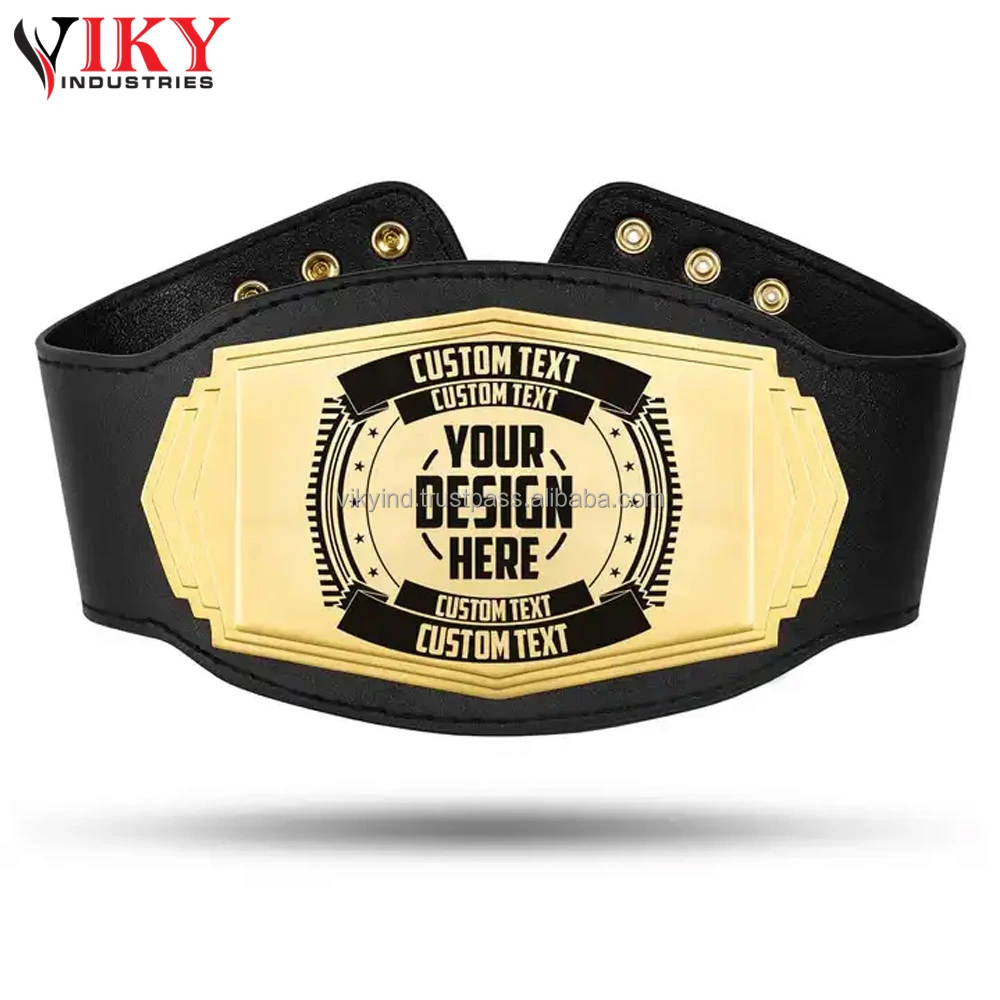 Customized Logo Boxing Championship Belt Best Quality Top Seller Boxing ...