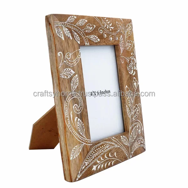 Customizable Wooden Picture Frames - Perfect for Home Decor