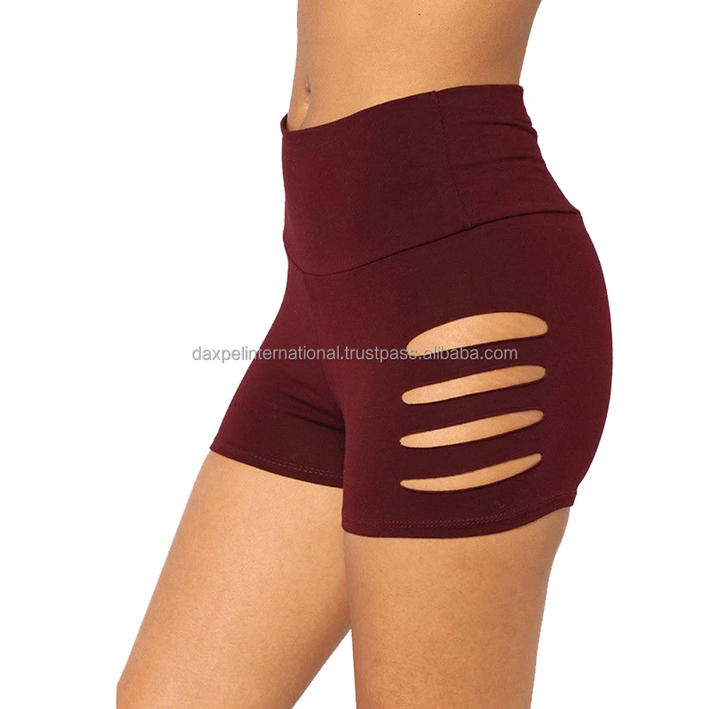 Athletic Printing Gym Booty Shorts Elastic Waist Sweat Breathable ...