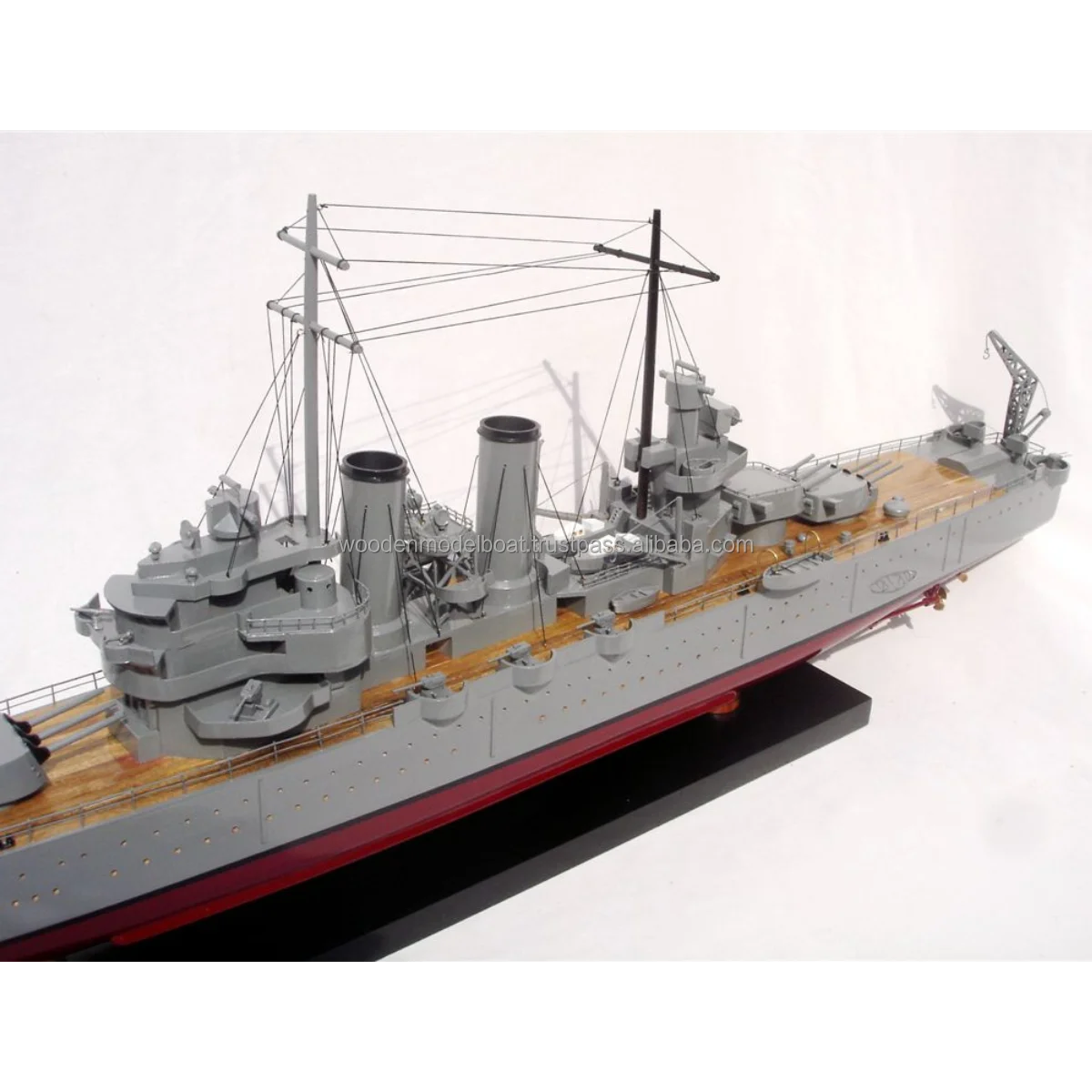 USS PHOENIIX HANDICRAFT WAR SHIP MODEL - WOODEN BATTLE SHIP MODEL for ...
