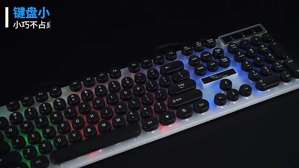 Oem G20 104 Keys Keyboard Led Rgb Backlight Durable Usb Wired ...