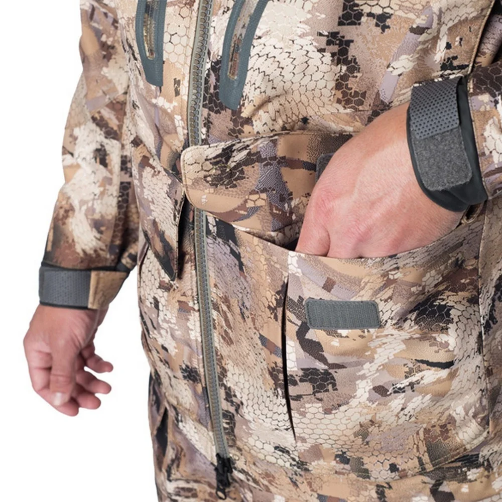 Custom Camo Outdoor Hunting Jacket Fully Waterproof Breathable and ...