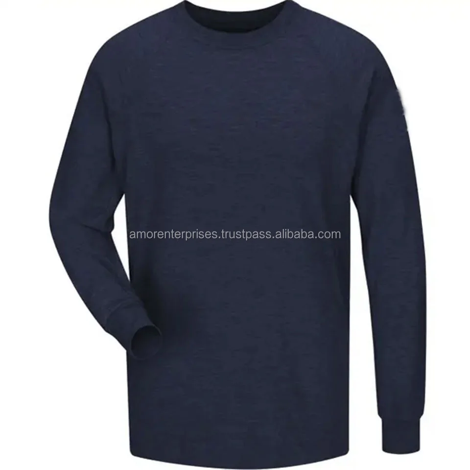 High Quality 2023 Hot Selling Custom Fr Cotton Knit Long-sleeve T-shirt ...