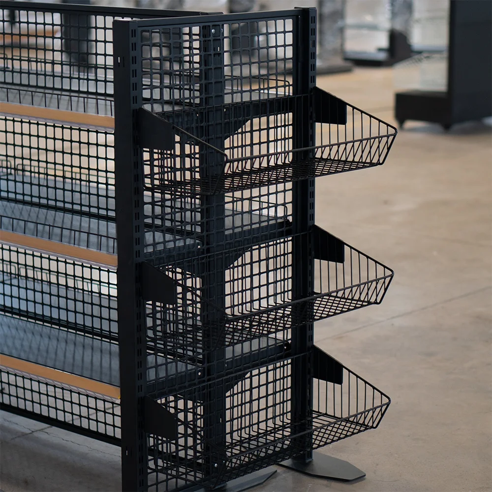 Adong Supermarket Metal Shelves Shop Display Shelves A48 Customized ...