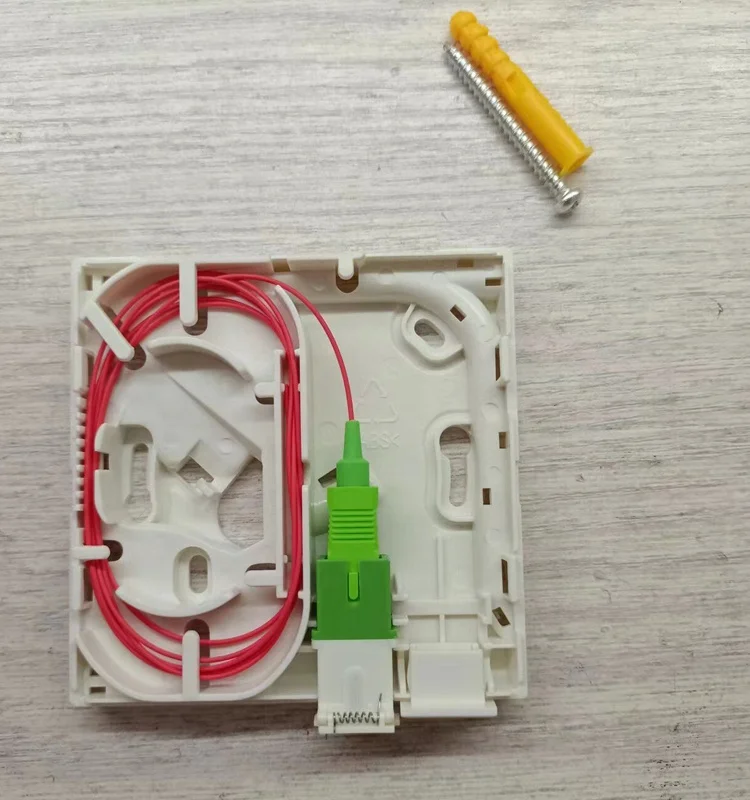 Pto Box 1fo 2fo Red Pigtail Scapc Fiber Optical Terminal Box 1 Core ...