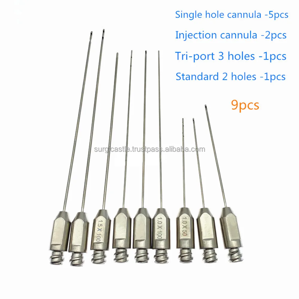The Basis Of Surgical Instruments Sets Micro Fat Inflitration Cannula ...