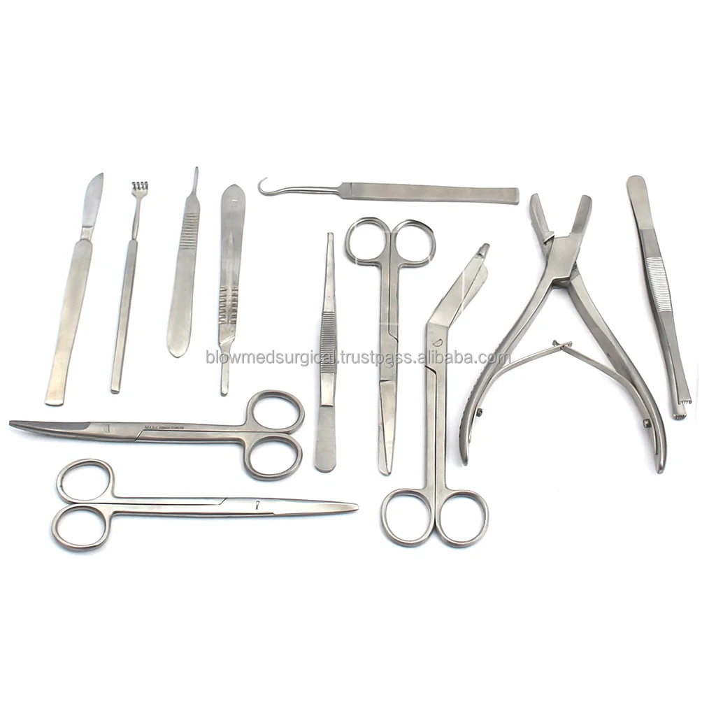 Post Mortem Instruments Set - High Quality Stainless Steel