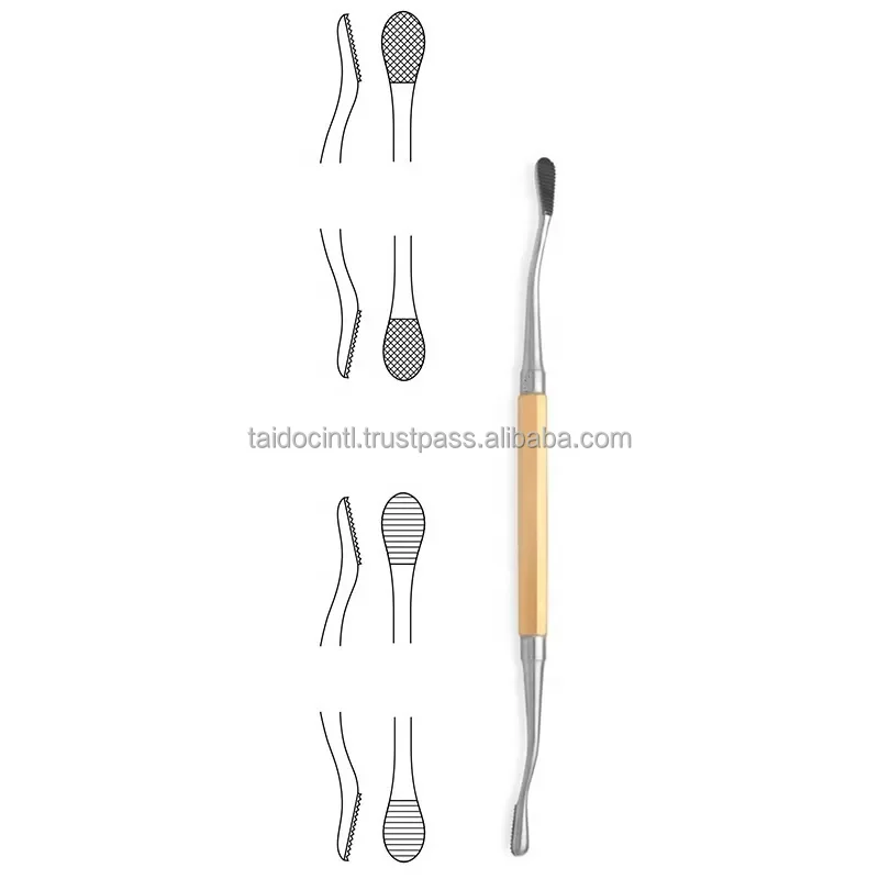 Basis of Surgical Instruments TC Miller Nasal Bone Rasps Double Ended ...