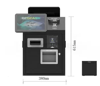 Self Service Coins Recycler Cash Acceptor Payment Counter Security ...