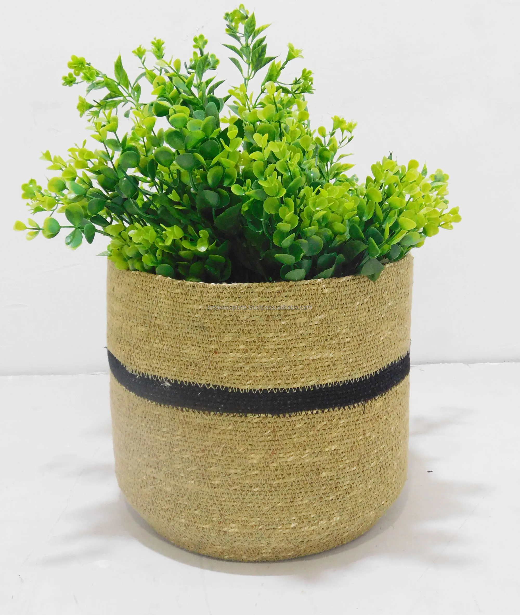 Jute Plant Pot Baskets - Stylish Storage Solutions
