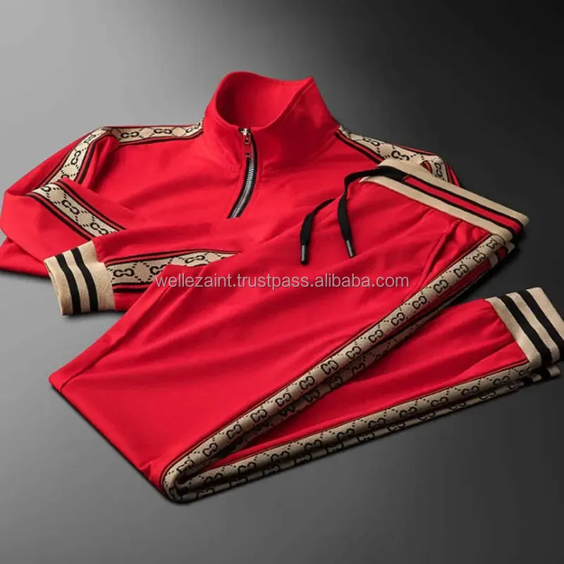 High Quality Mens Training Gym Sports Suit Track Suits Custom Set ...