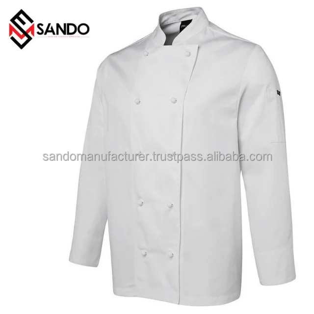 Wholesale Custom Logo Chef Jacket Kitchen Wear For Hotel And ...